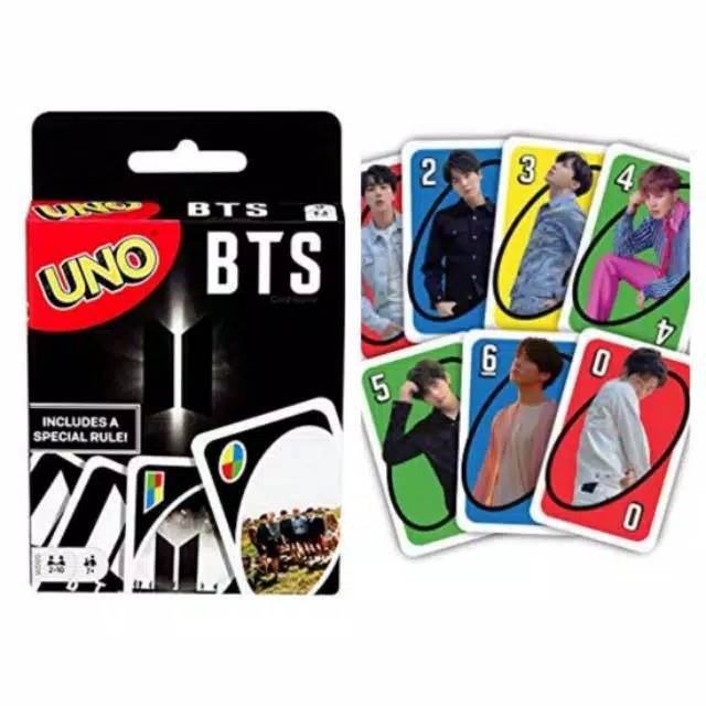 Bts UNO Card Game by MATTEL Games/BTS UNO Card | Shopee Malaysia