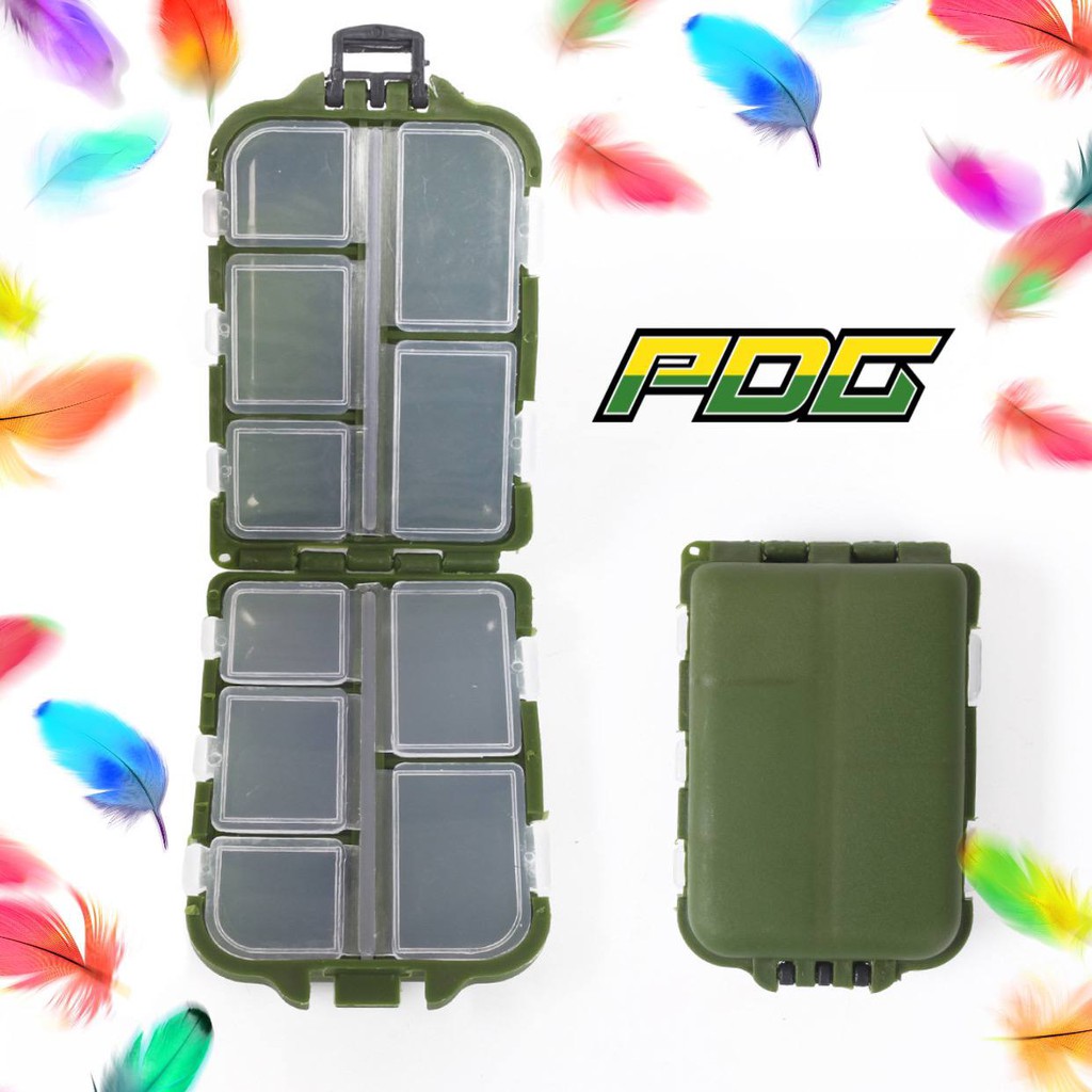 PDG Fishing Box Accessories Box Lure Box Gewang Kotak Mancing Box Kolam ...