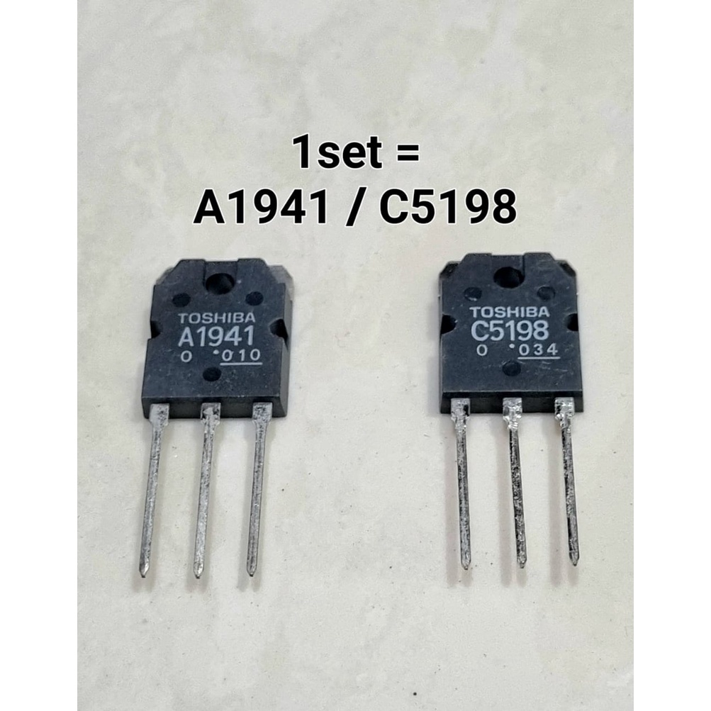 Toshiba A1941 C5198 Transistor set Original Original Transistor A 1941 ...