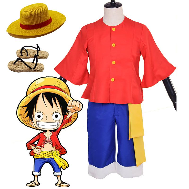 Captivating One Piece Monkey D Luffy New World Costume For And ...