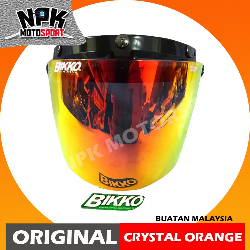 BOGO Visor 3 Button Black Cap BG05 BG25 BO GO Bikko helmet SGV MHR MS88 ...