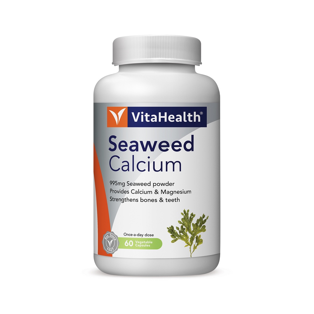 Vitahealth Organic Seaweed Calcium Tablets 1000mg (60s) | Shopee Malaysia