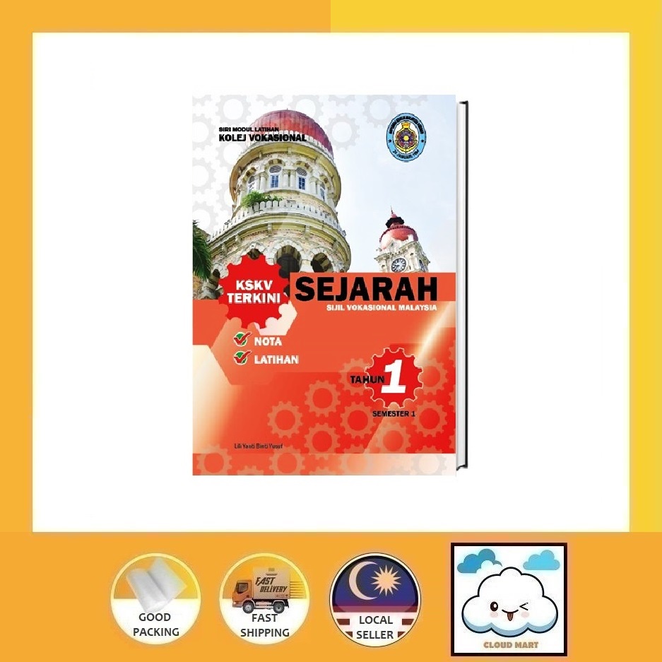 Buku Siri Modul Latihan Kolej Vokasional: Sejarah Tahun 1 Semester 1 | Shopee Malaysia