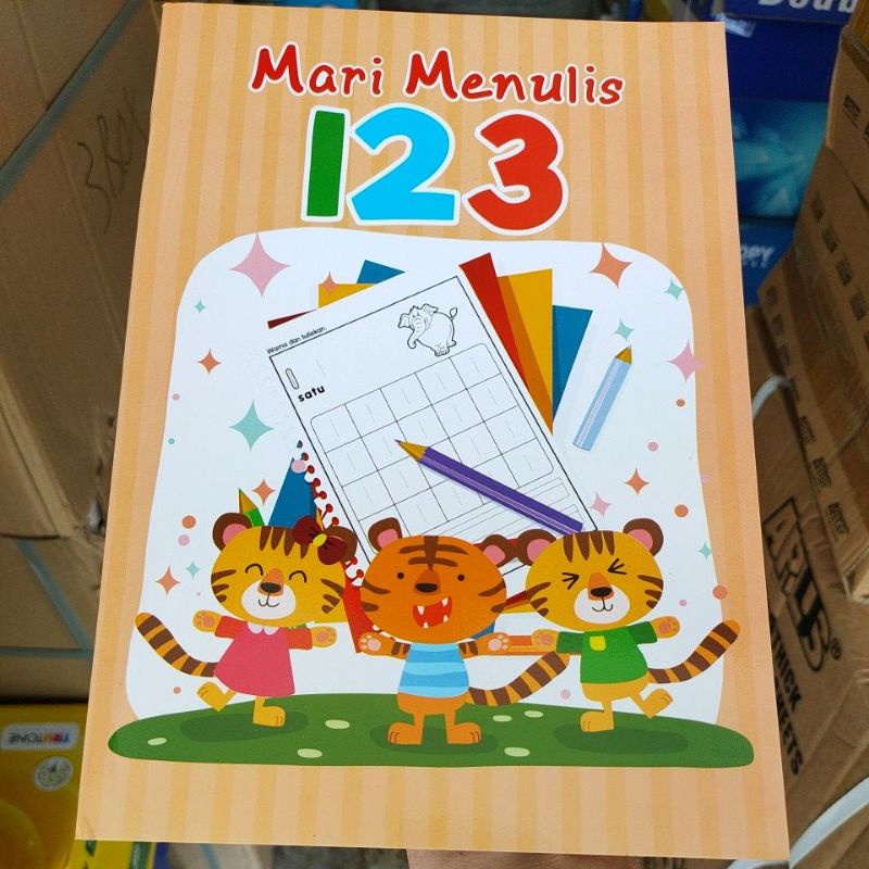 Mari Menulis Kids Activity & Learning Book A4 / Buku Prasekolah ...
