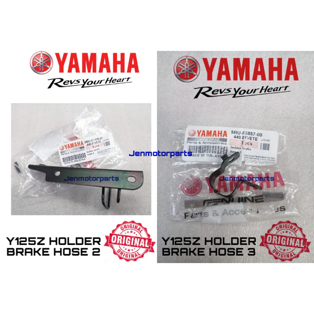Y125ZR 125Z HOLDER BRAKE HOSE ORIGINAL100%YAMAHA 5BU-F5876-00 5BU-F5887 ...