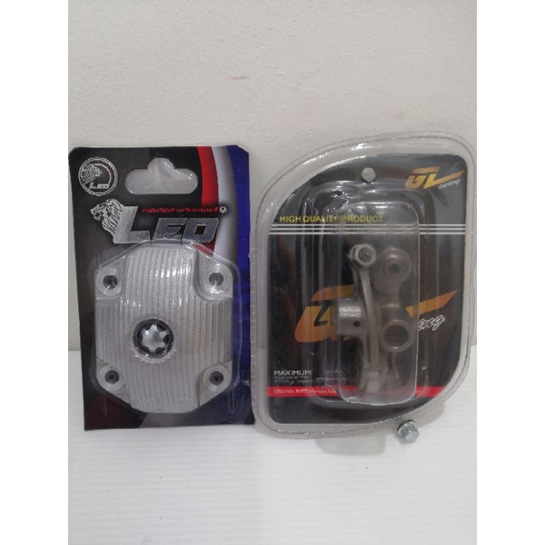 LEO RACING COVER CYLINDER HEAD & ROCKER ARM RACING EX5 /DREAM /W100 ...