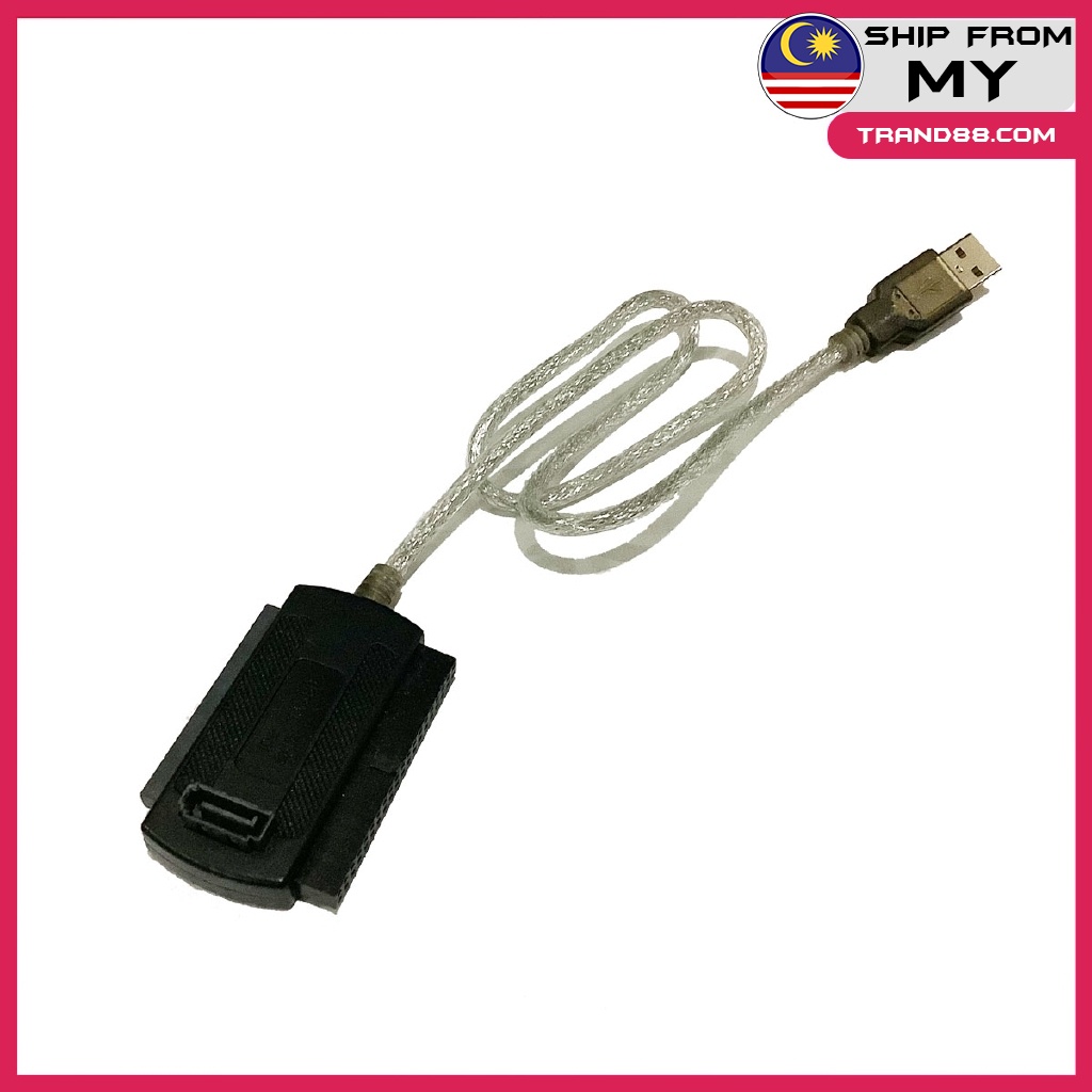 IDE/ SATA/ PATA To USB Adapter Converter Cable 2.5/3.5 Inch Hard Drive ...