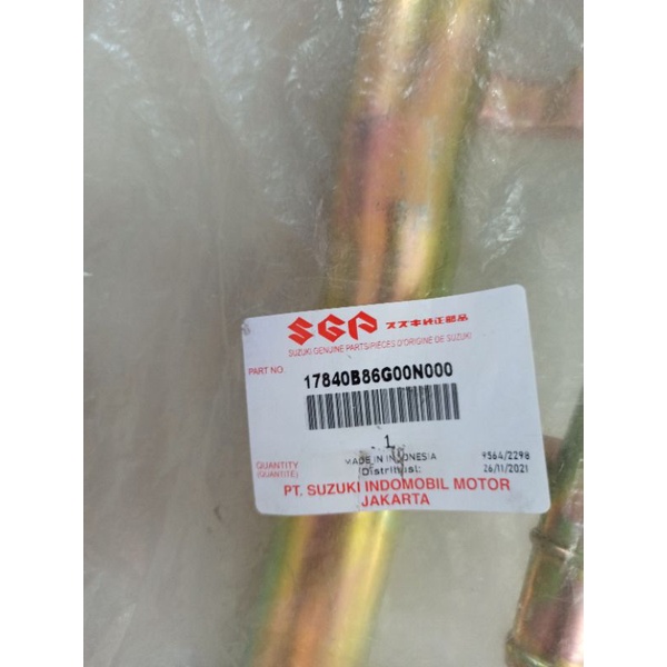 water pump pipe, double.suzuki swift, 17840-86G00 | Shopee Malaysia