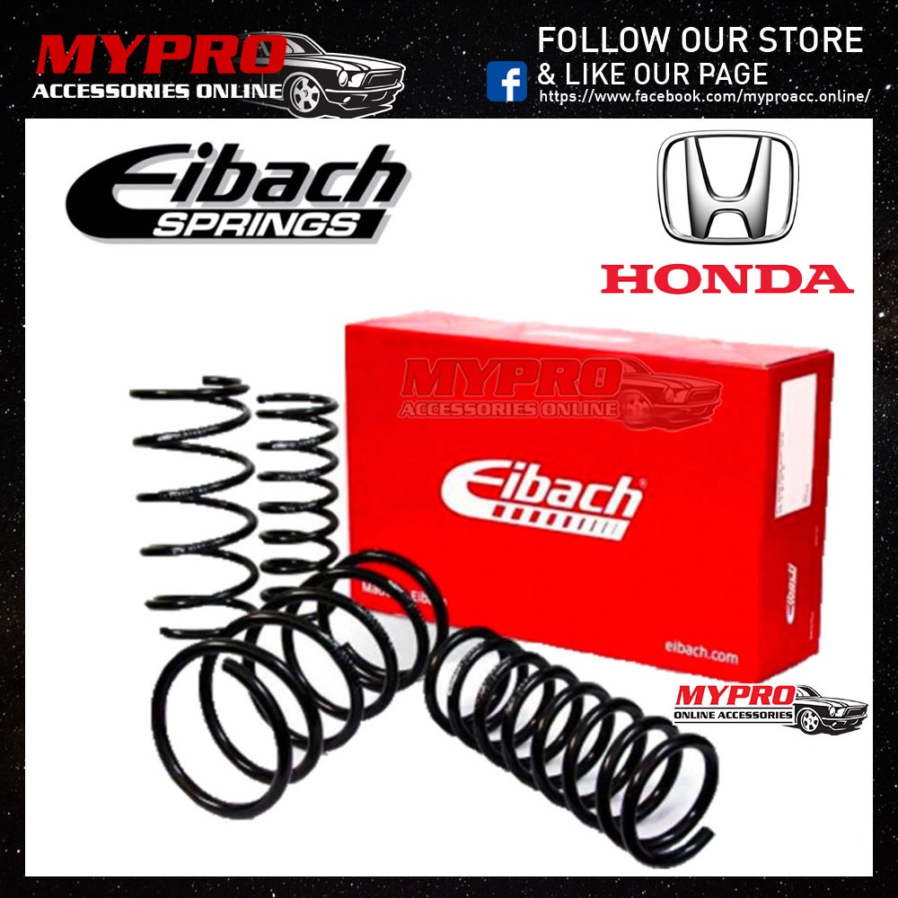 🇩🇪Eibach Pro Kit Lowering Spring 100%Original - HONDA ACCORD JAZZ CITY CIVIC HRV HR-V Odyssey ...