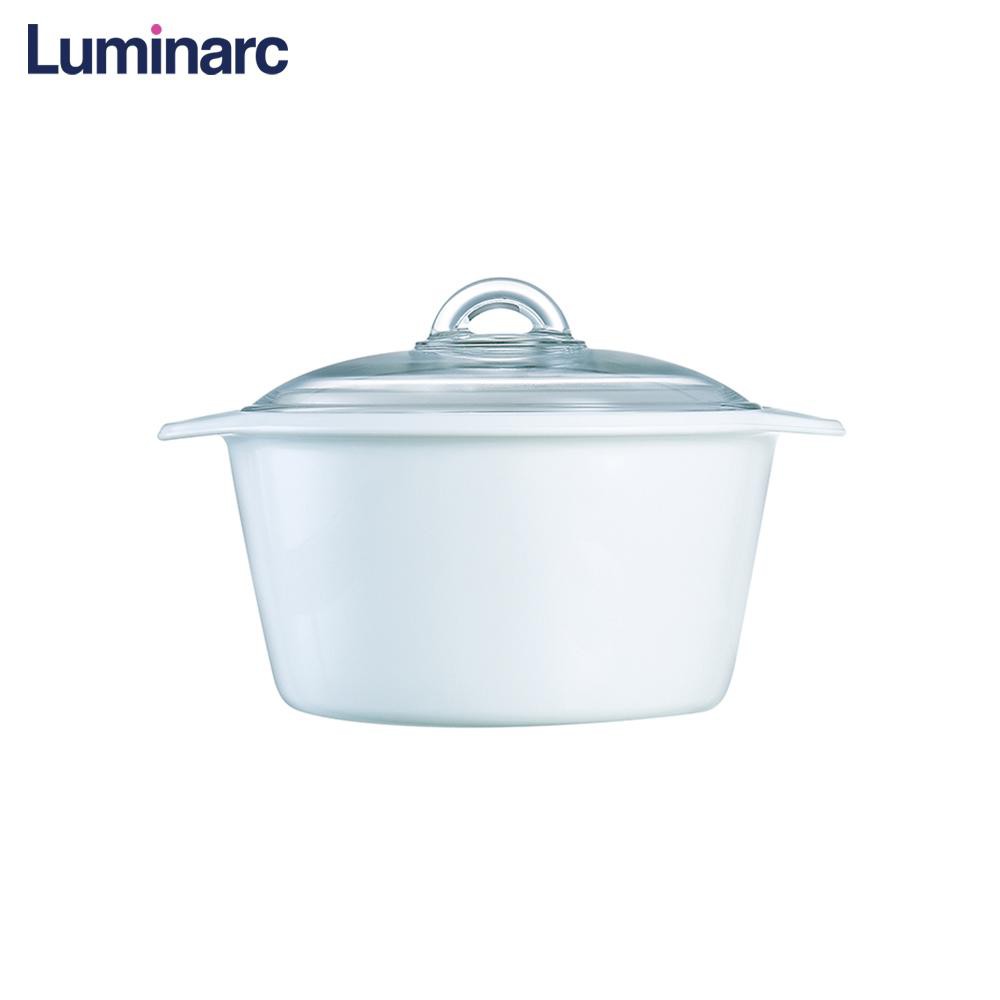 Luminarc Vitroflam White Cookware 3.5L (24cm) Plain White Vitroline ...