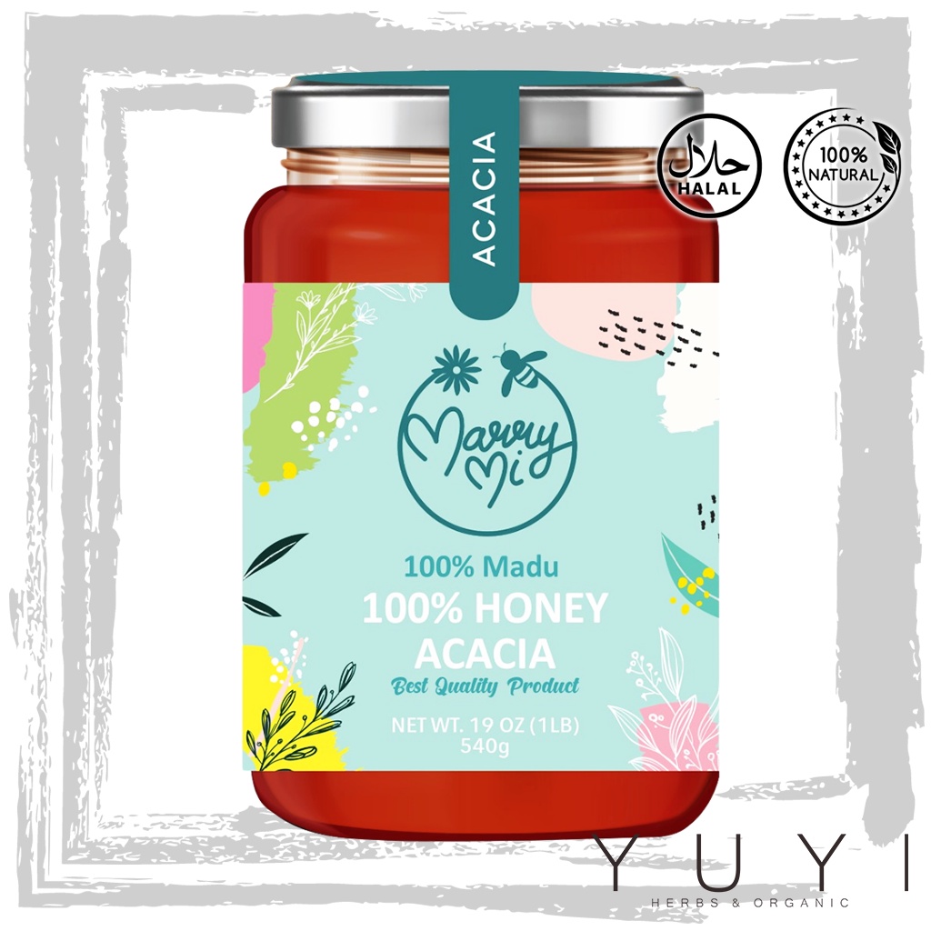 【MarryMi】Acacia Honey - 540g | Shopee Malaysia