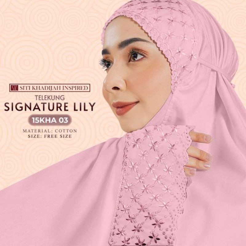 💥NEW ARRIVAL 💥Telekung Signature Lily Collection 💥 | Shopee Malaysia