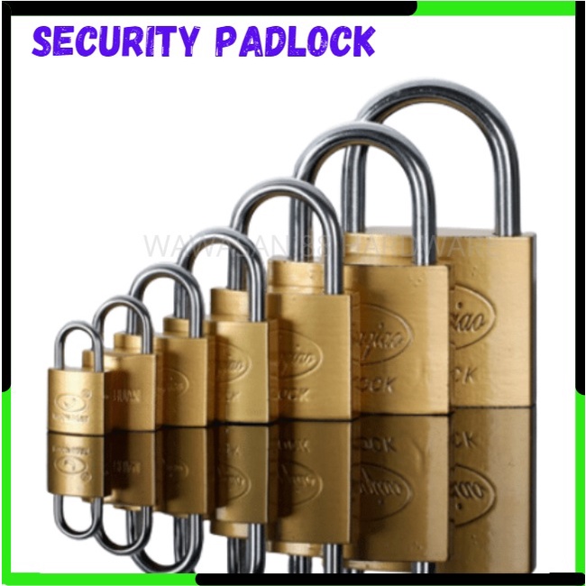 Mangga Kunci Mangga Pintu Rumah Door Padlock Security Pad Lock Door ...
