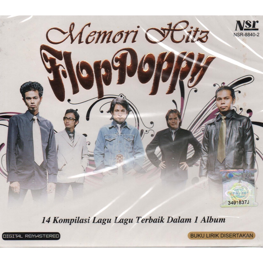 CD Memori Hitz Flop Poppy (14 Kompilasi Lagu Lagu Terbaik Dalam 1 Album ...