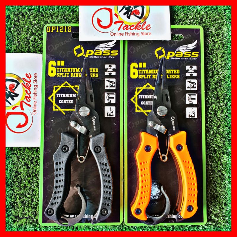 Opass Titanium Coated Split Ring Pliers 6inch OP1218 | Shopee Malaysia