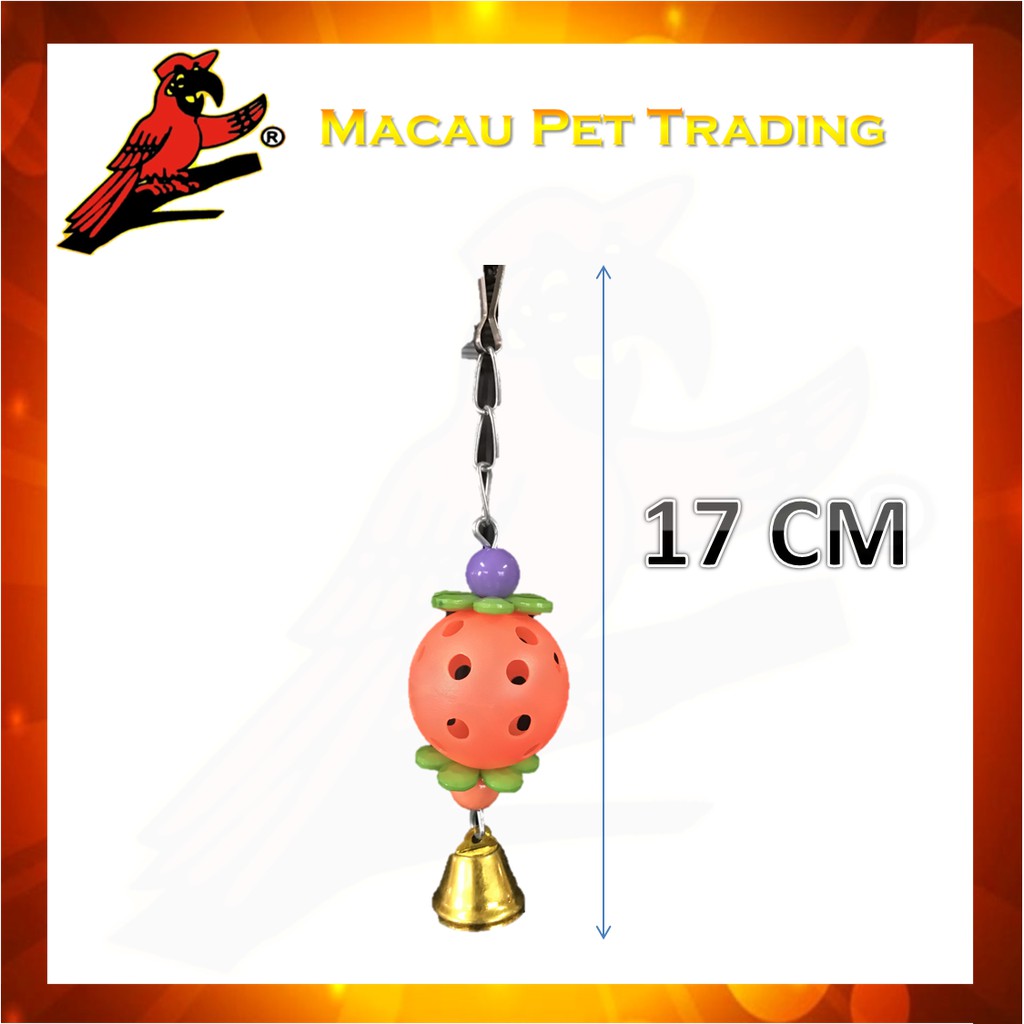 MPT Mainan Burung Parrot Sugar Glider Mainan Sangkar Mainan Haiwan ...