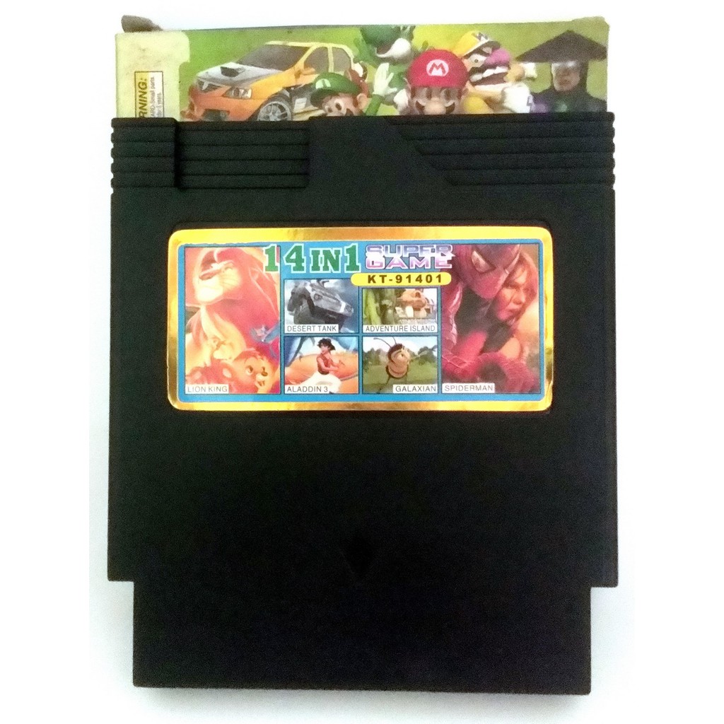 14 In 1 Retro Jadul Nes Cassette For Nintendo Nes Shopee Malaysia