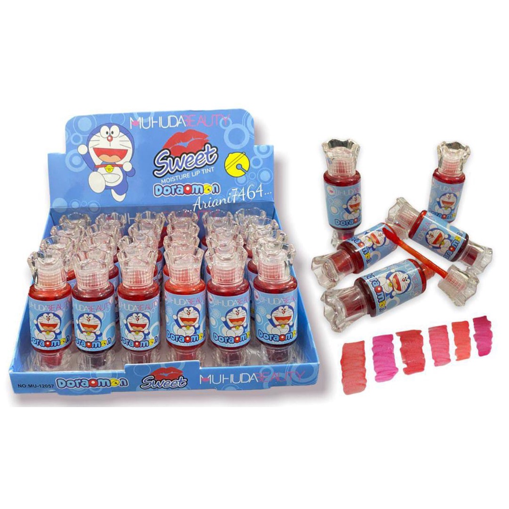Doraemon Sweet Moisture WAter Candy Lip tint 1Box/24Pcs | Shopee Malaysia
