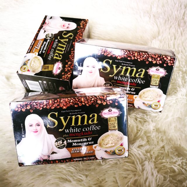 💯 Original HQ™ Syma White Coffee Plus Mengkudu Syima Beauty Skincare ...