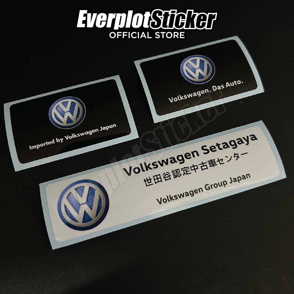 🔥ReadyStock🔥 Sticker Dealer Japan JDM VW Volkswagen Japan Recond Car ...