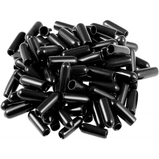 10/50pcs Rubber end caps Rubber Cap Screw End Cap Cover Plastic Tube ...