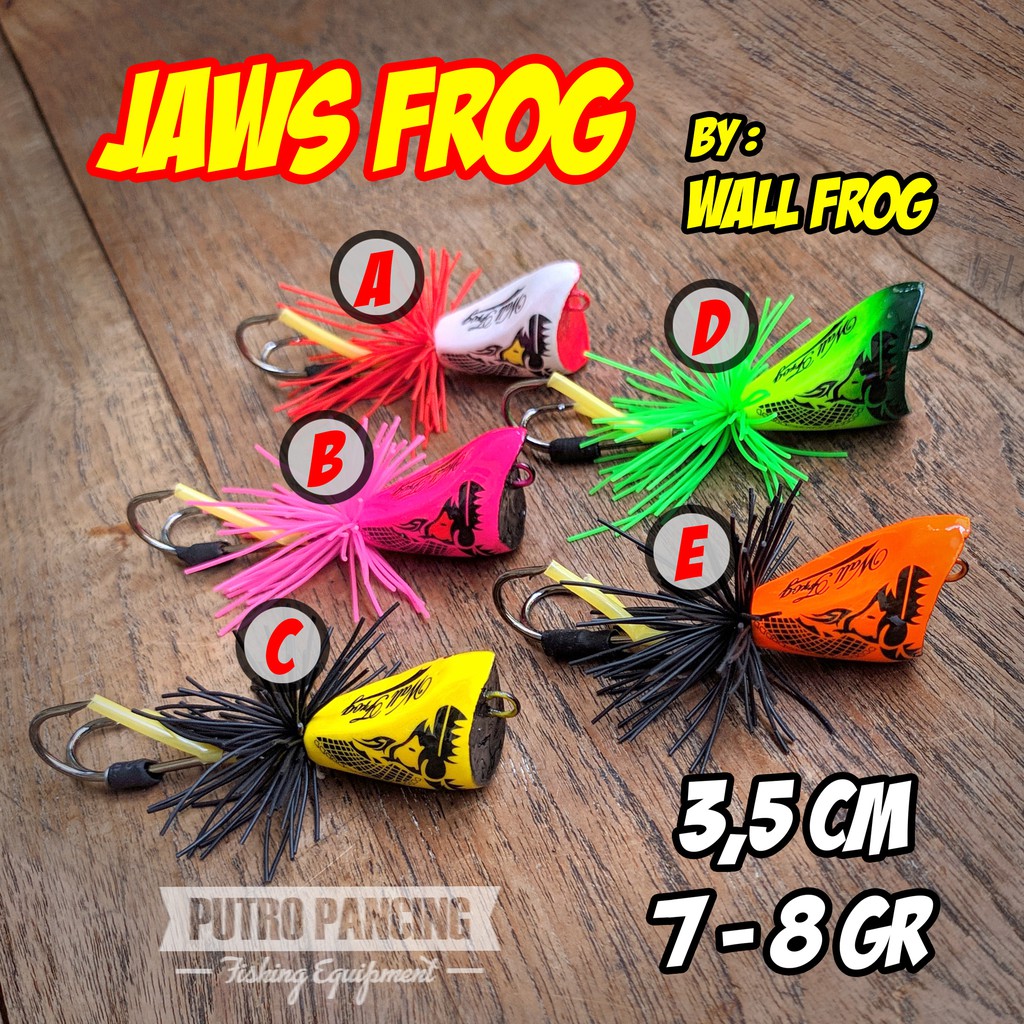Lure Jawsfrog Jaws Frog Handmade Wall Frog | Shopee Malaysia