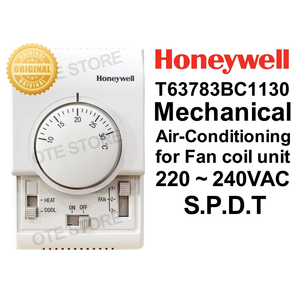 Honeywell T6373BC1130 AC220-240V Mechanical Air-Conditioning for Fan Coil Unit | Shopee Malaysia