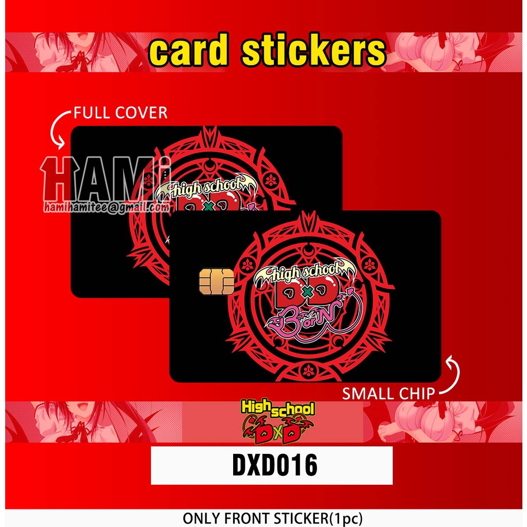 HIGH SCHOOL DXD CARD STICKER - DXD KAD STICKER - HIGH SCHOOL DXD TNGO ...