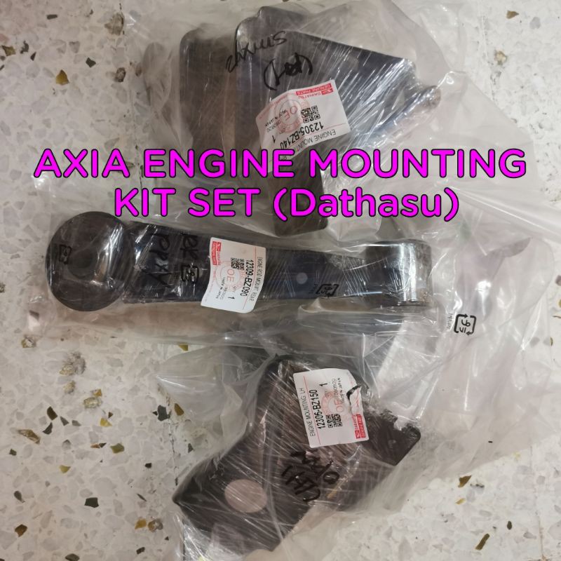AXIA (OLD MODEL)ENGINE MOUNTING KIT SET (Dathasu) | Shopee Malaysia