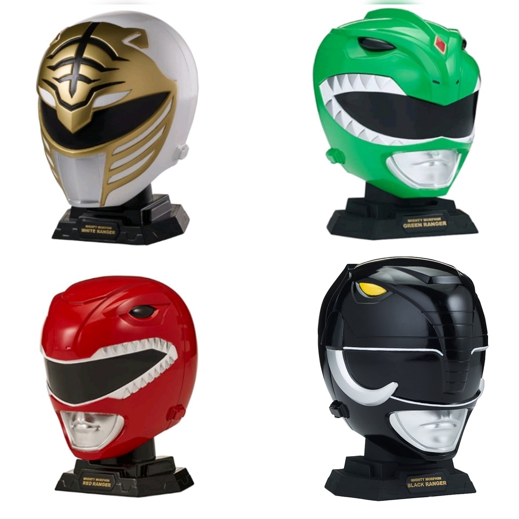 Power Rangers Legacy Helmet DISPLAY SET ( Action figure megazord toys ...