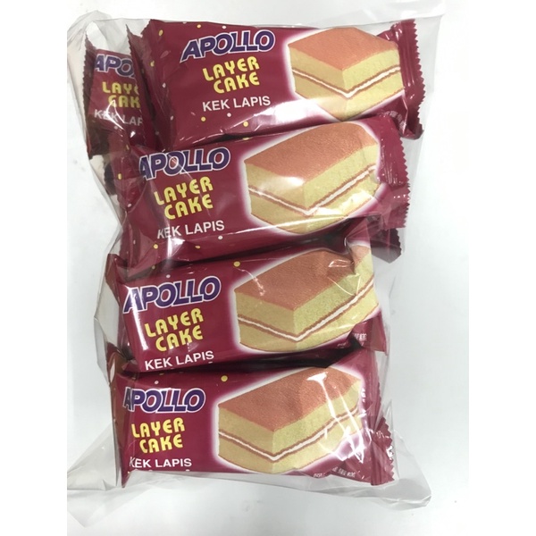 APOLLO CAKE/LAYER CAKE/ 小蛋糕/ COCOA LAYER CAKE/ PANDAN LAYER CAKE/ BLACK ...