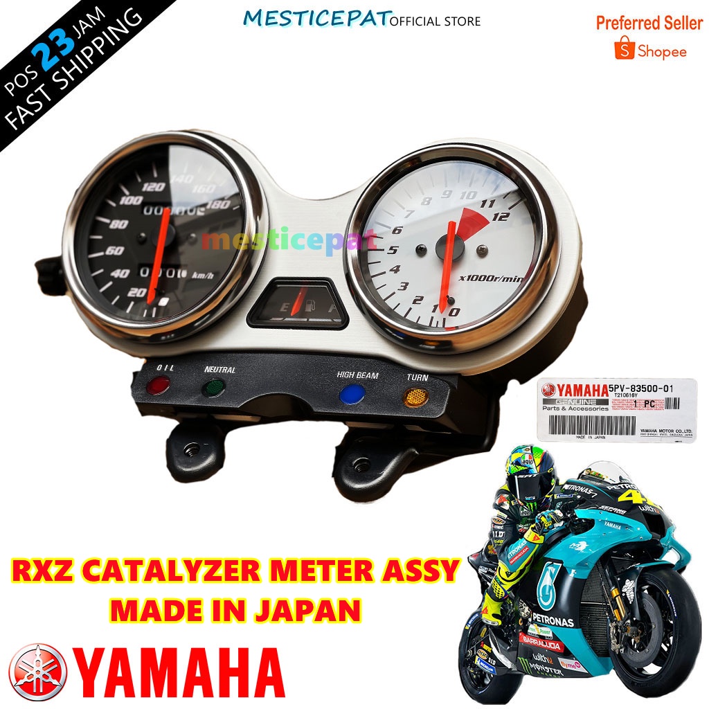 RXZ METER RXZ CATALYZER SPEEDOMETER RXZ 5PV METER ASSY [MADE IN JAPAN] [ 100% ORIGINAL YAMAHA ...