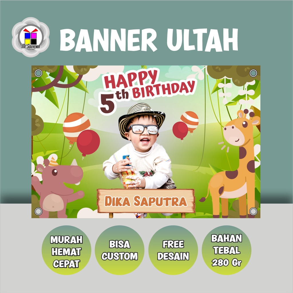 BACKDROP/SPANDUK/BANNER/MMT/BALIHO CUSTOM TALLRIS | Many Choices | FREE ...