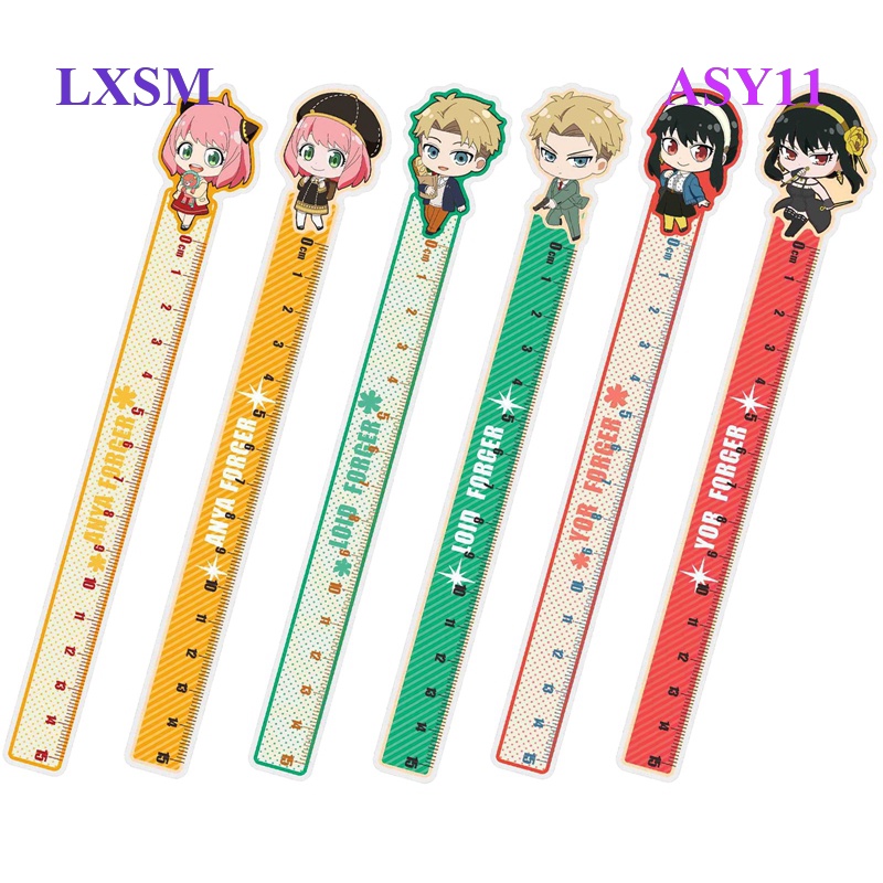 ASY11 Anime Spy X Family Character Cosplay Ruler Sets for Adults Anya ...