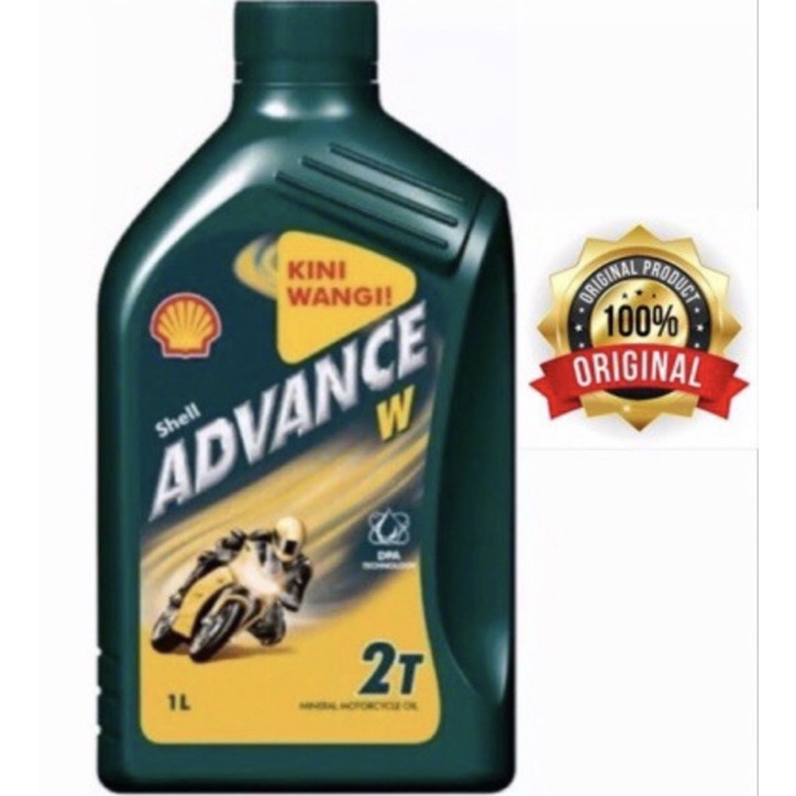 🔥 SHELL ADVANCE VSX 2T 1liter (Malaysia Pack)/W 2T 1 liter wangi ...