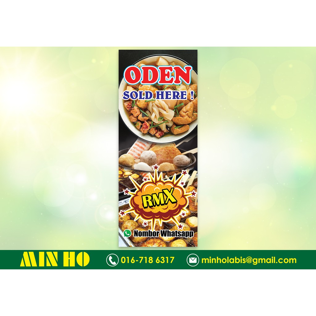 Bunting Oden (Custom Design) | Shopee Malaysia