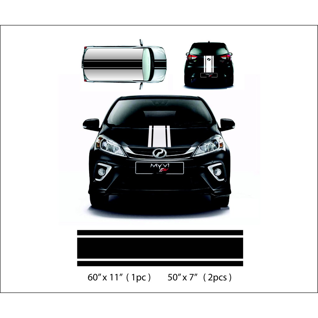 CAR STRAIGHT LINING STICKER 04 | Shopee Malaysia