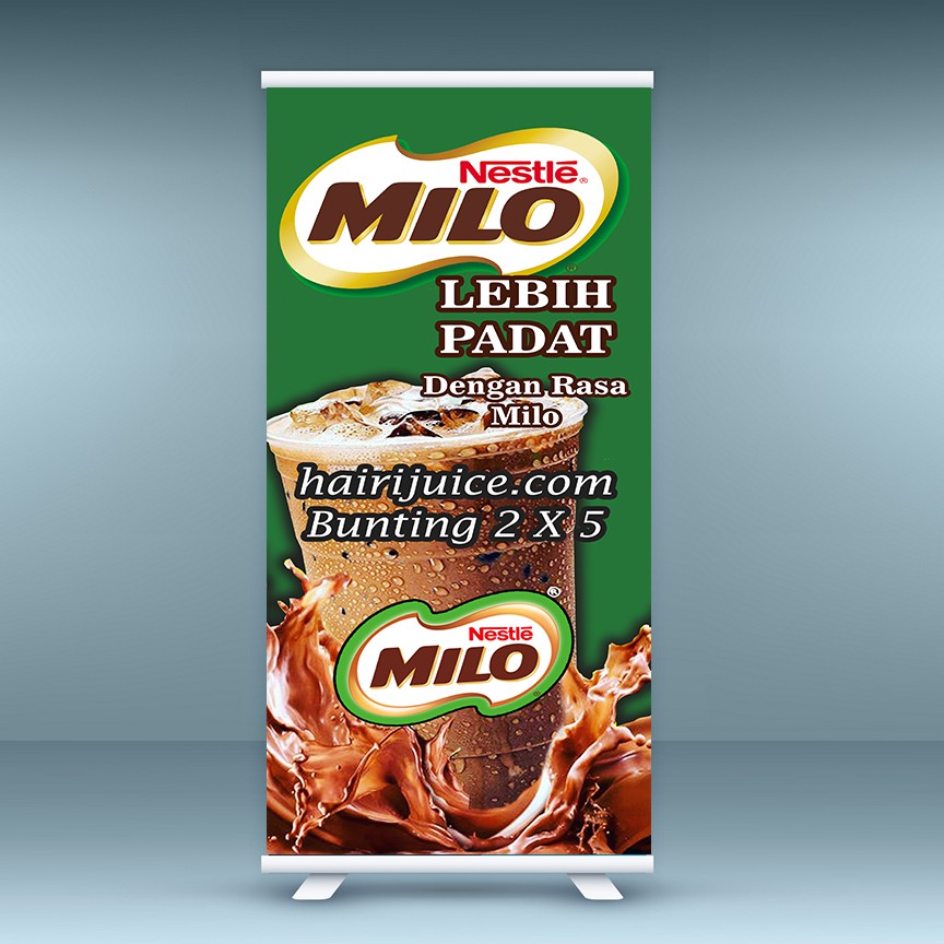 Milo - Banner, Bunting Dan Alas Meja | Shopee Malaysia