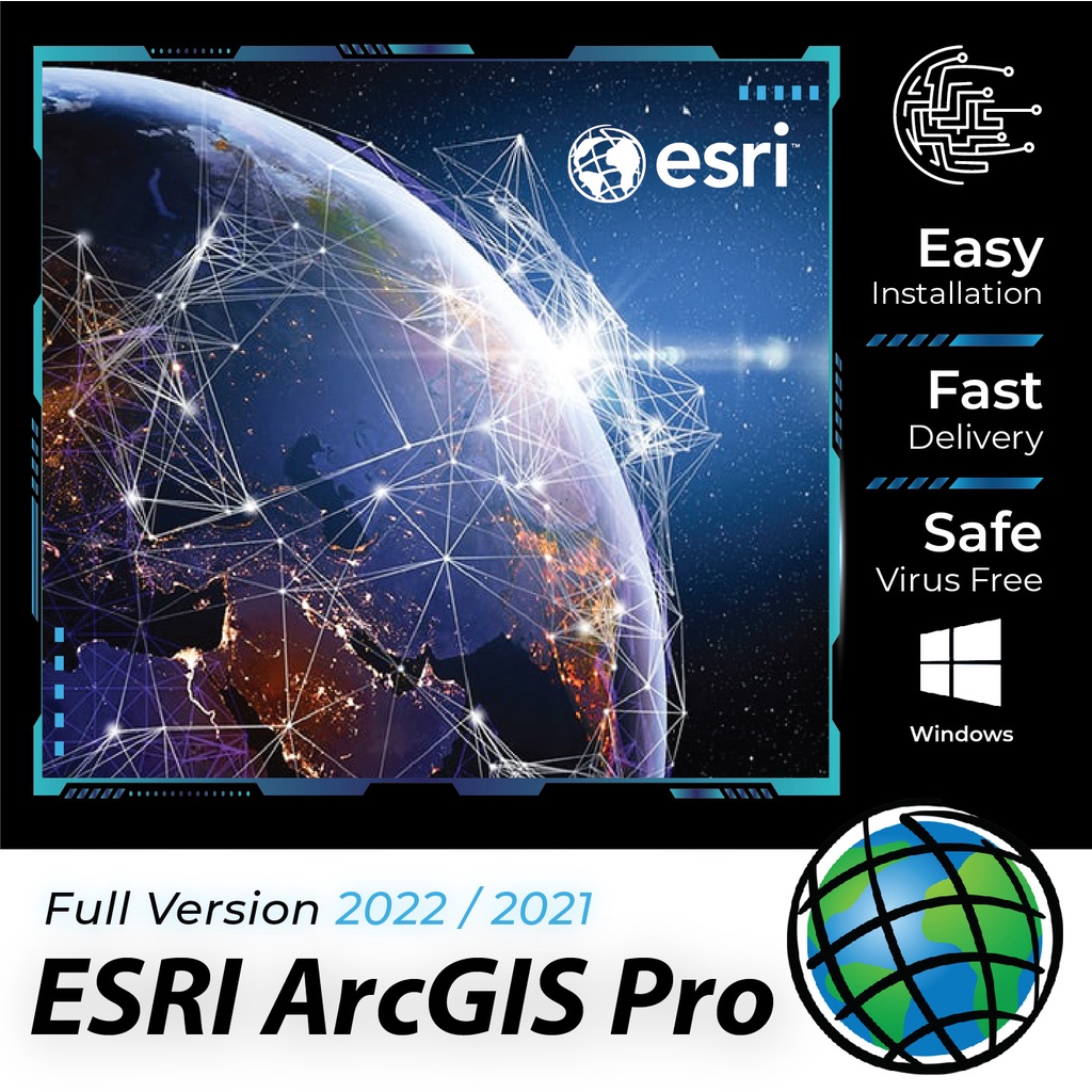 [NEW] ESRI ArcGIS Pro [ Last update 2022] | Shopee Malaysia