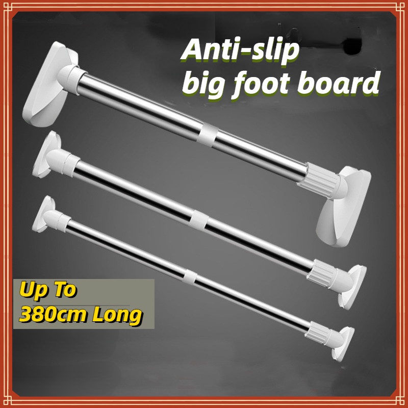 Afutre Extendable No Drilling Pole Adjustable Telescopic Tension Pole ...