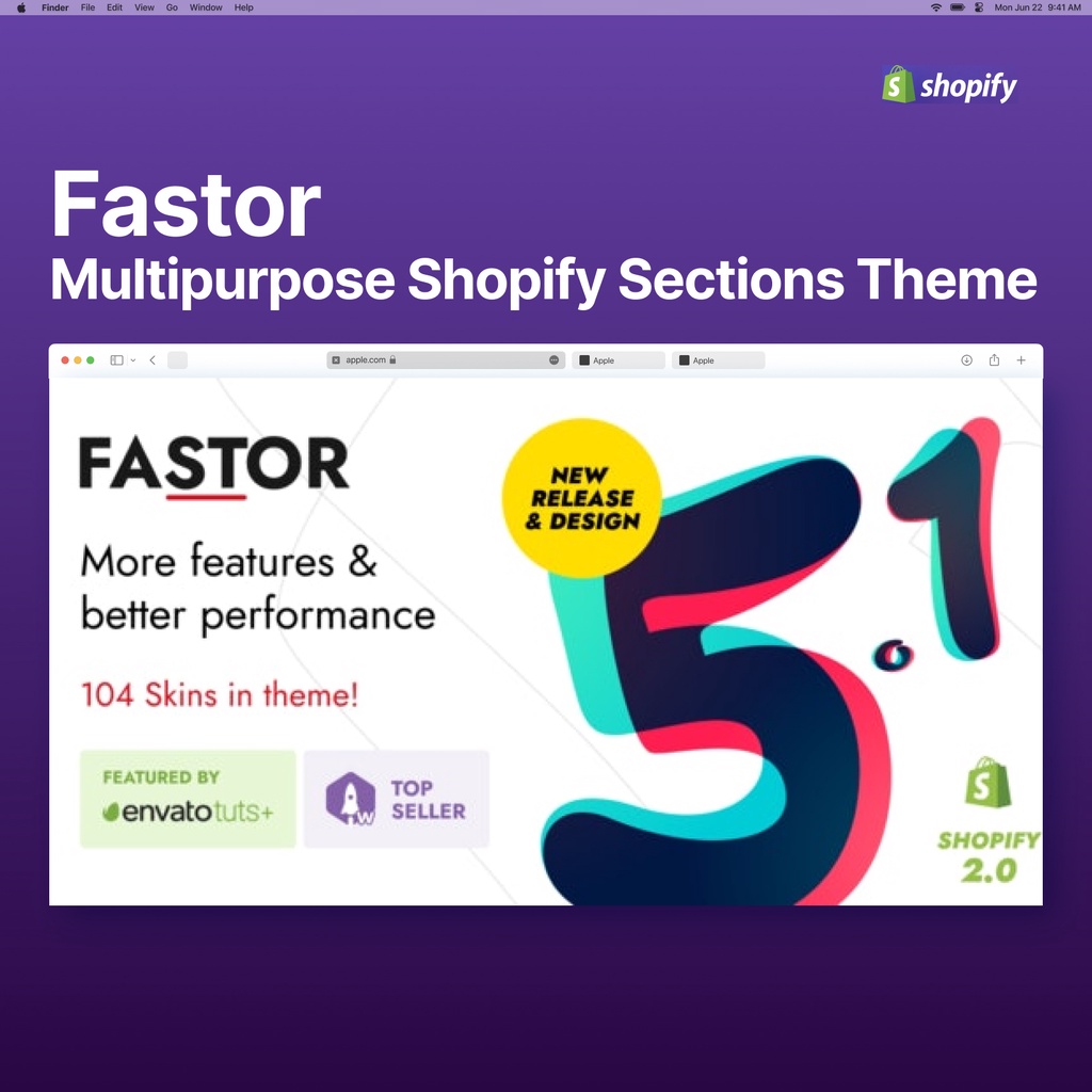 Fastor - Multipurpose Shopify Sections Theme (Themeforest.net Best ...