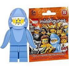 LEGO 71011 CMF 15 Shark Suit Guy (New in zipped lock bag) | Shopee Malaysia