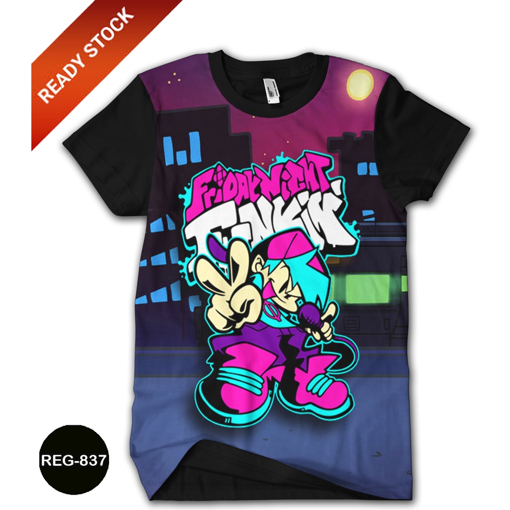 FRIDAY NIGHT FUNKIN 3D T-shirt Children's T-shirt FNF Trendy and REG ...