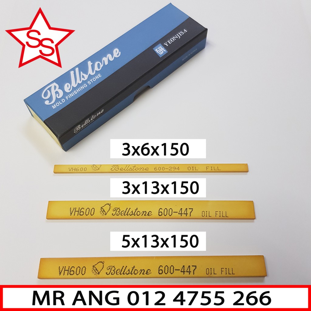 3*6*150 BELLSTONE KOREA OIL MOULD POLISHING STONE | Shopee Malaysia