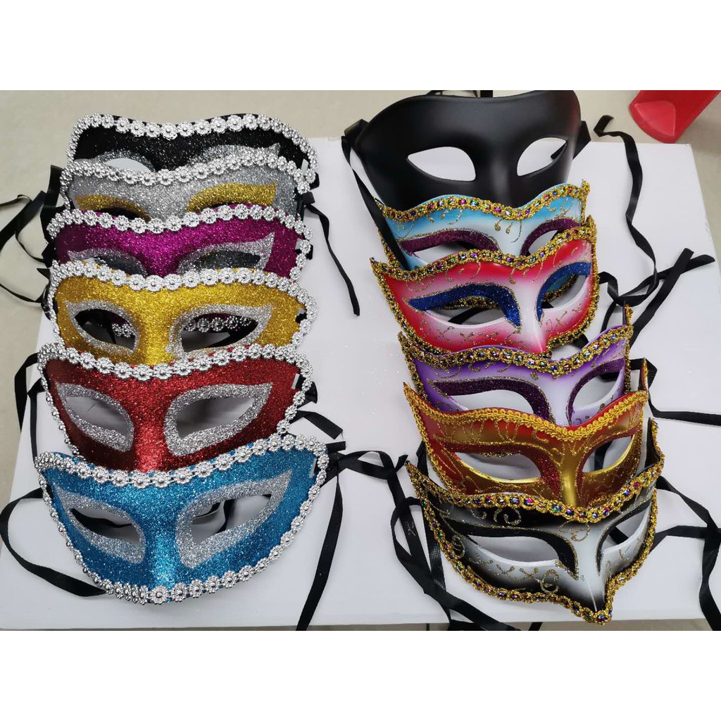 Party Mask / Fashion Eye Mask / Masquerade / Topeng Parti | Shopee Malaysia