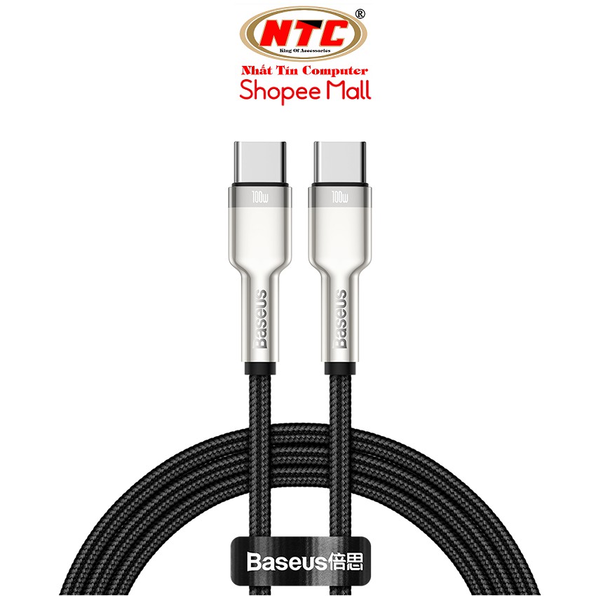 Baseus Cafule Series Metal TypeC to TypeC 1M / 2M 100W fast charging ...