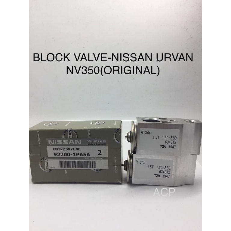 EXPANSION VALVE-NISSAN URVAN NV350 E26 N/M (ORIGINAL) | Shopee Malaysia