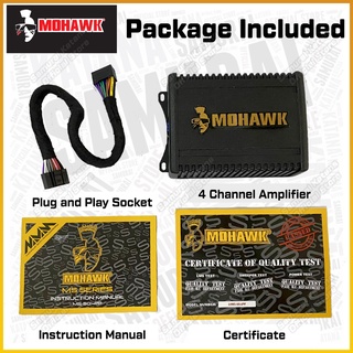 100% ORIGINAL MOHAWK 4 Channel Plug & Play Amplifier DSP MS Series MS ...