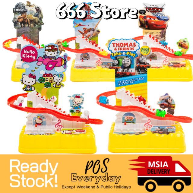[Ready Stock] Musical Ladder Climbing Stairs Toy Hello Kitty Thomas ...