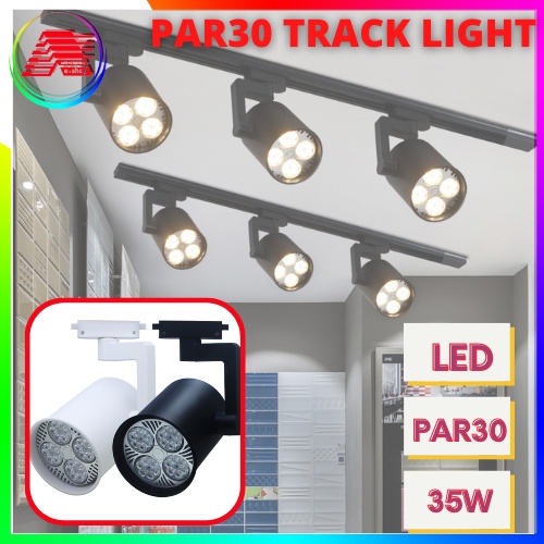 Track Light Casing LED PAR 30 LED BULB E27 Holder Housing Showroom Shop ...